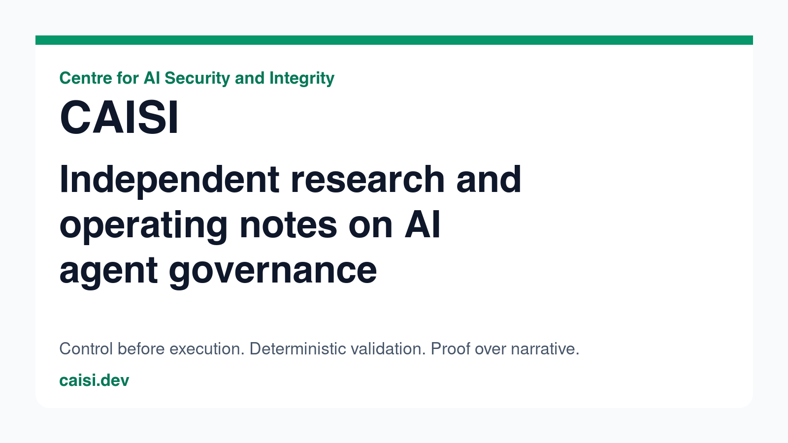 OpenClaw 2026 | AI Agent Control Case Study | CAISI